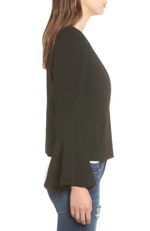 Mural Bell Sleeve Jacket