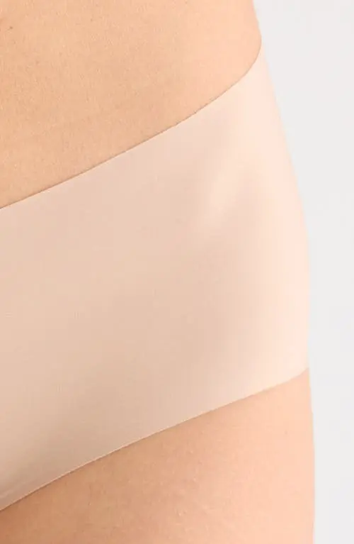 Nordstrom Invisible Edge Hipster Briefs - Tan Warm