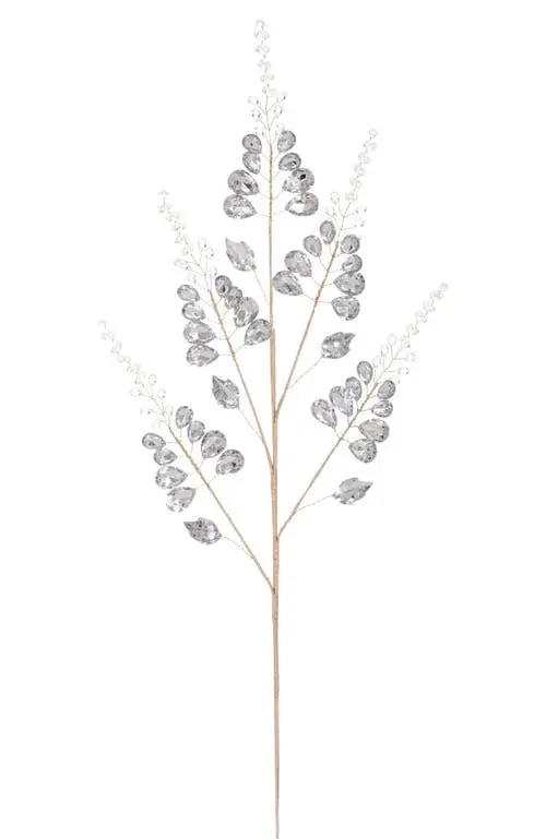 MARK ROBERTS Shimmer Leaf Bead Spray