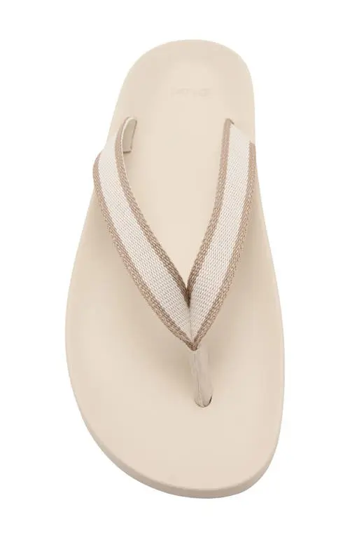 Mango Stripe Flip Flop