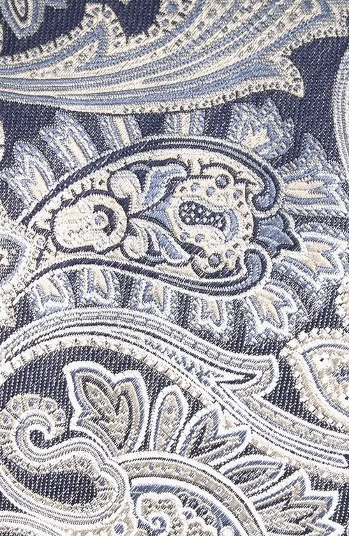 David Donahue Paisley Jacquard Silk Tie