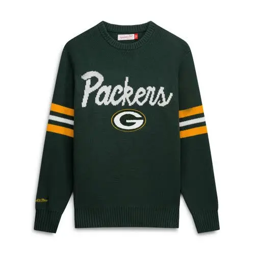 Mitchell & Ness Bay Packers Head Coach Sweater