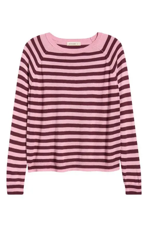 24COLOURS Stripe Crewneck Sweater