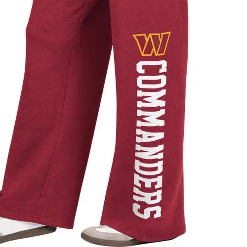 STARTER Washington Commanders Field Wide Leg Sweatpants