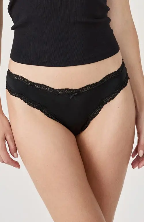 ETAM Jim 3-pack Lace Trim Bikinis