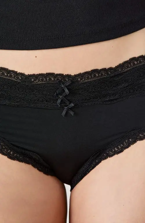 ETAM Jim 3-pack Lace Trim Bikinis