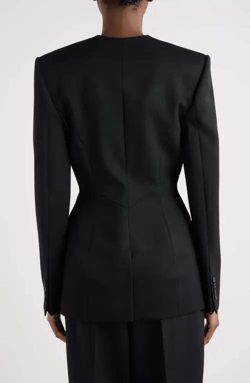 Givenchy Cutaway Wool Jacket