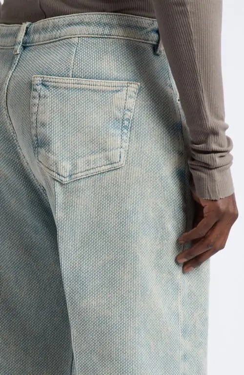 Rick Owens Geth Canvas Jeans - Indigo