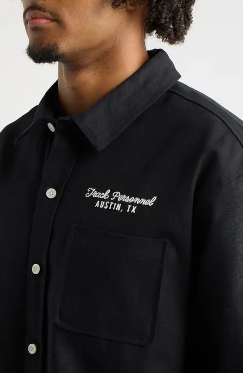 PACSUN Personnel Canvas Shirt