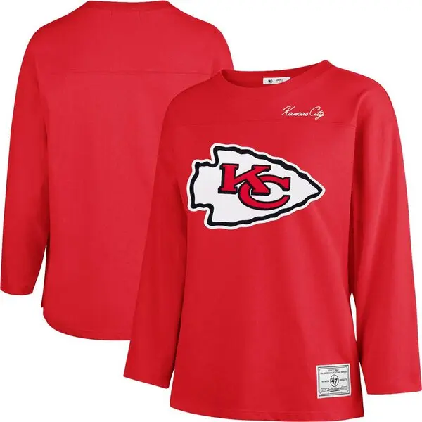 '47 Kansas City Chiefs Game Nod Timeless Long Sleeve T-shirt - Red