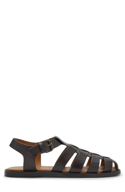 Mango Leather Fisherman Sandal