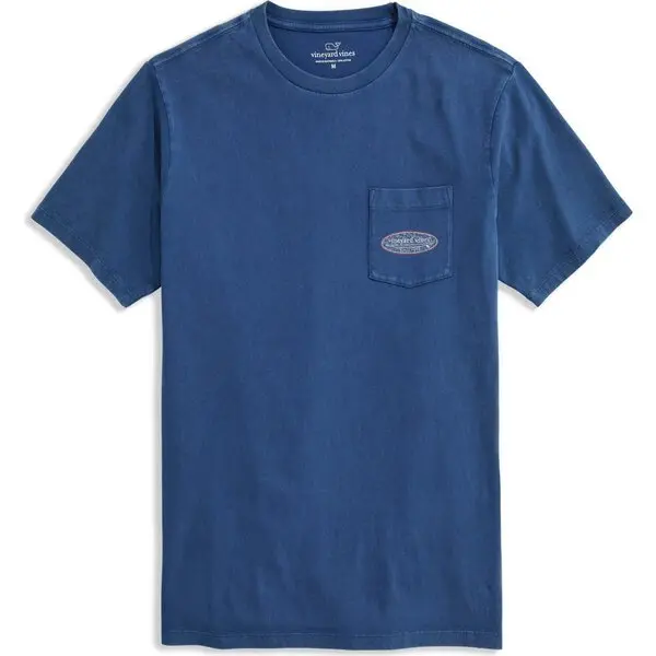Vineyard Vines Wave Graphic Pocket T-shirt