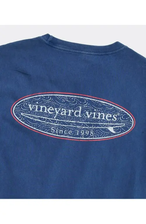 Vineyard Vines Wave Graphic Pocket T-shirt