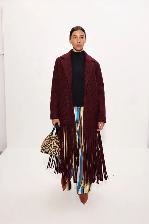 SIMONMILLER Vero Fringe Coat