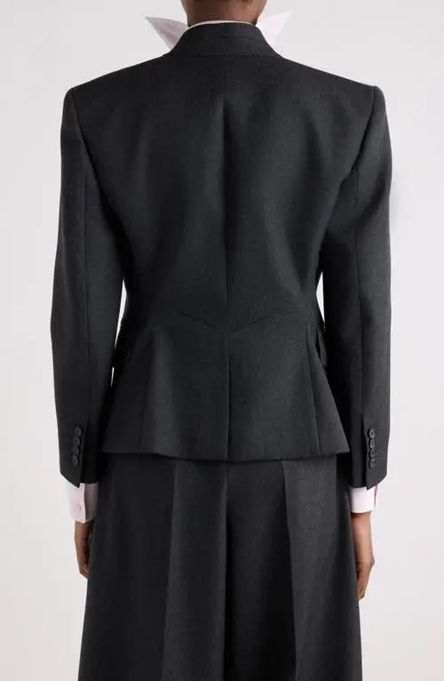 Givenchy Reverse Lapel Wool Jacket