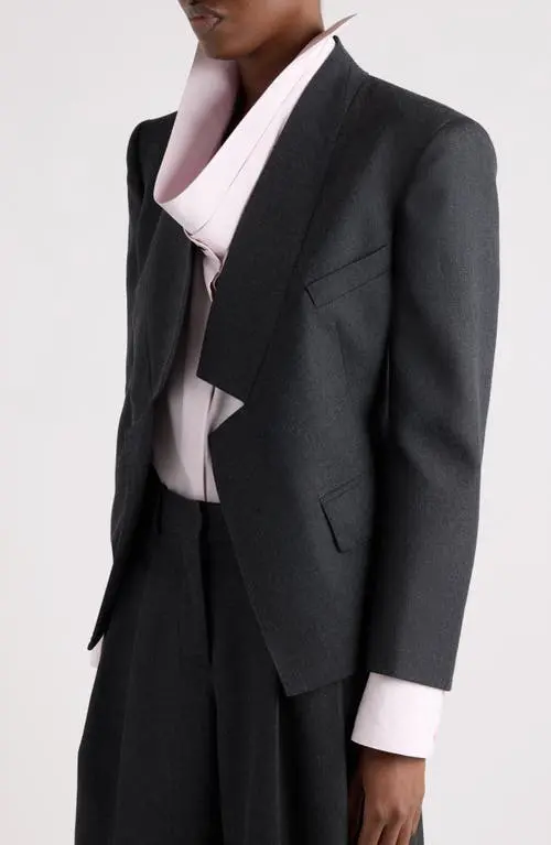 Givenchy Reverse Lapel Wool Jacket