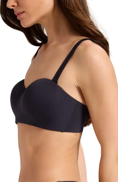 SIELLA No-show Strapless Foam Bra - Black