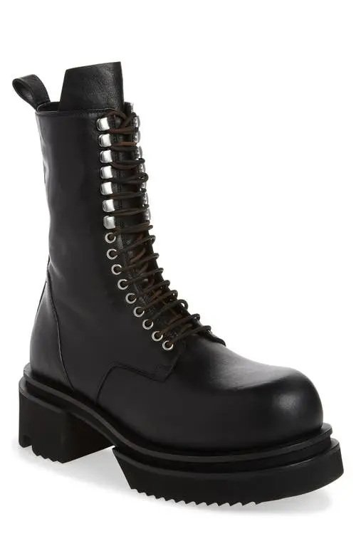 Rick Owens Bogun Platform Lace-up Boot Bogun Platform Lace-up Boot Bogun Platform Lace-up Boot Bogun Platform Lace-up Boot