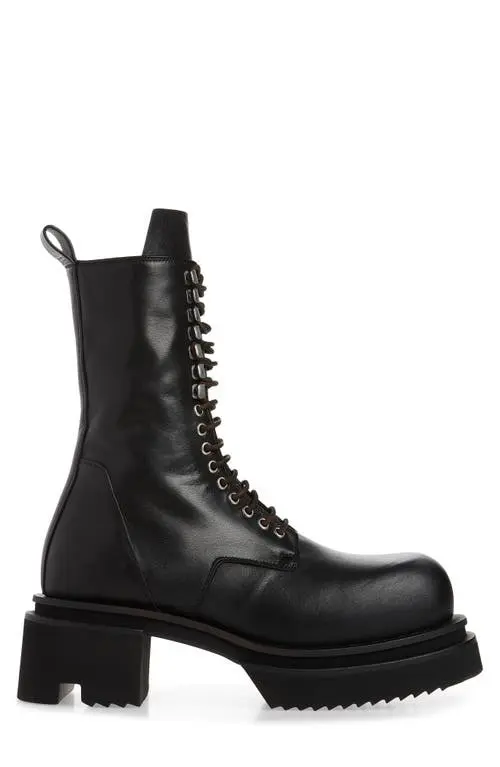 Rick Owens Bogun Platform Lace-up Boot Bogun Platform Lace-up Boot Bogun Platform Lace-up Boot Bogun Platform Lace-up Boot