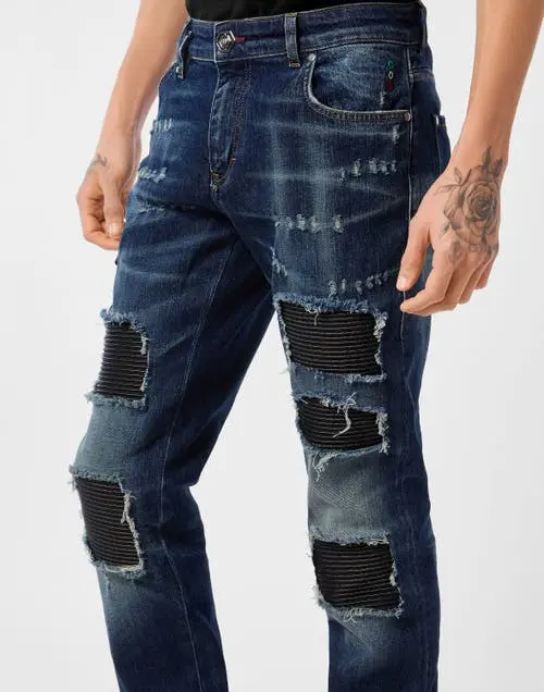Philipp Plein Jeans Rock Star Fit Rock Star - Malibu