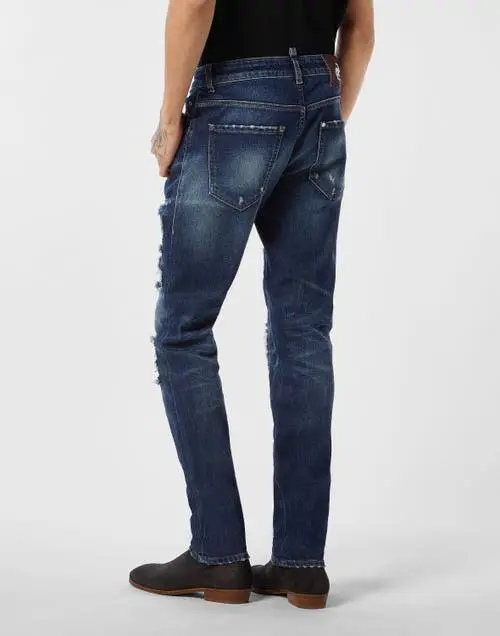 Philipp Plein Jeans Rock Star Fit Rock Star - Malibu