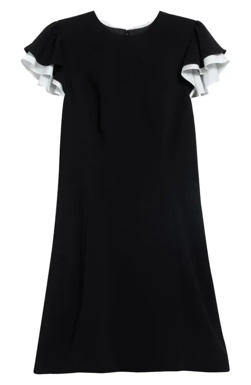 Cinq À Sept Sarya Flounce Sleeve Dress