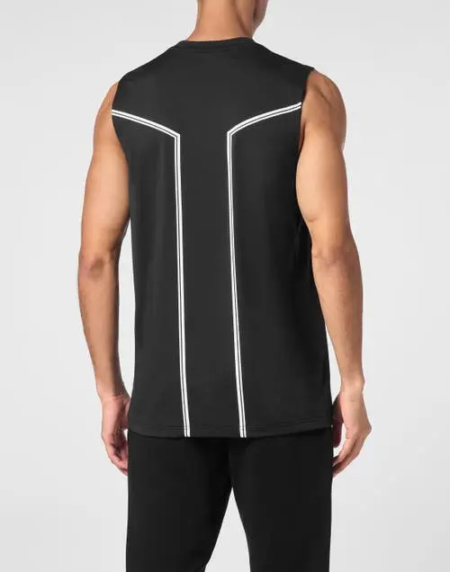 PLEIN SPORT Tank Top - Black