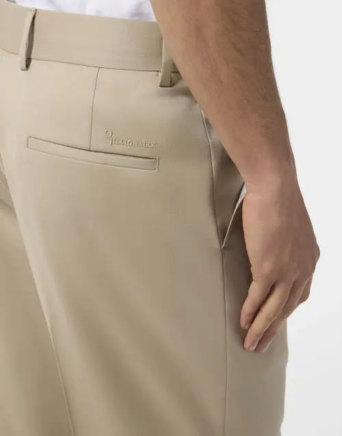 BILLIONAIRE Wool Loose Fit Trousers - Beige