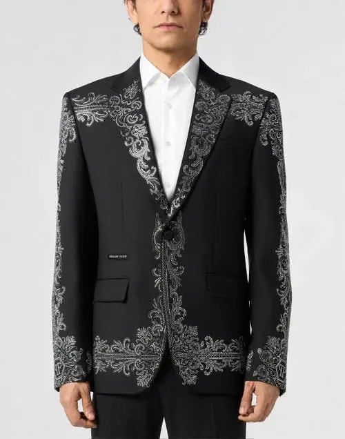 Philipp Plein Blazer Baroque Skull Strass