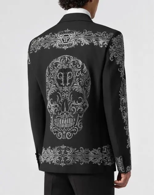 Philipp Plein Blazer Baroque Skull Strass