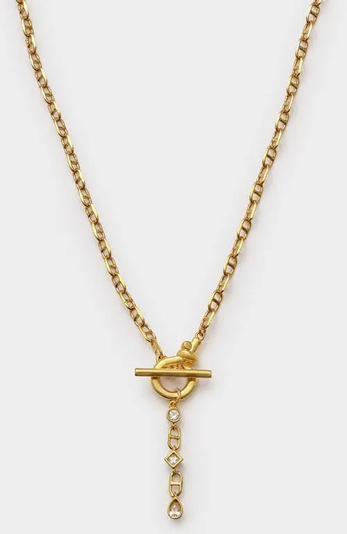 KATIE LOXTON Champagne Hour Gold Necklace - Gold Coated