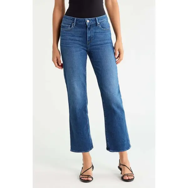 Paige Mason High Waist Ankle Bootcut Jeans - Beachline