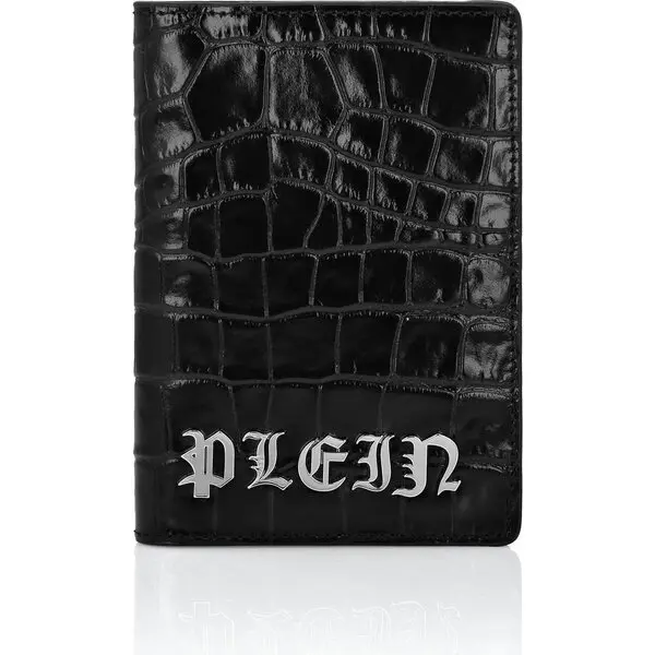 Philipp Plein Document Holder Gothic Plein - Black