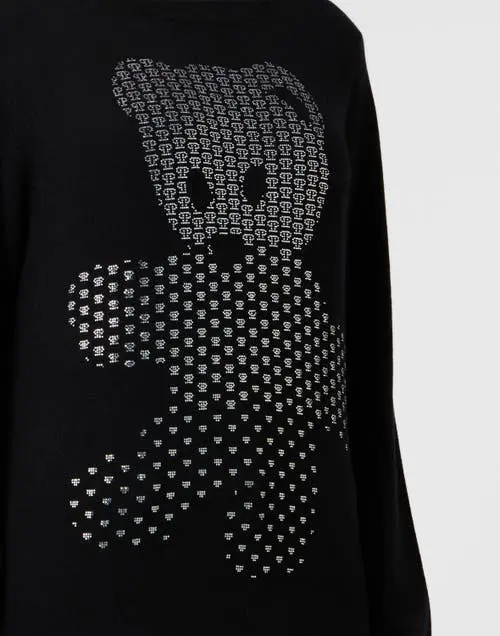 Philipp Plein Wool Cashmere Pullover Teddy