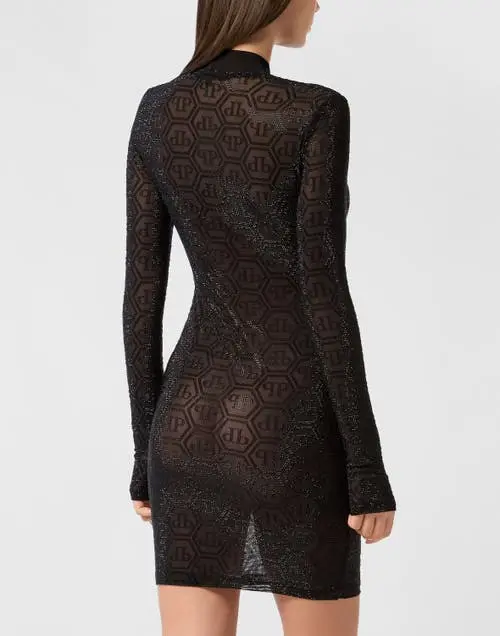 Philipp Plein Short Dress Monogram