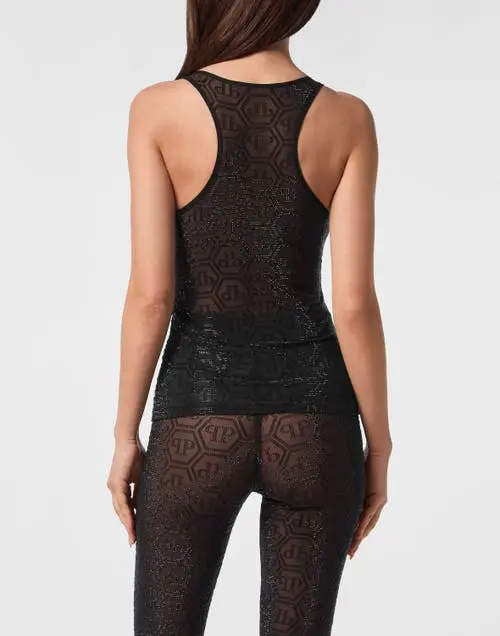 Philipp Plein Tank Top Monogram