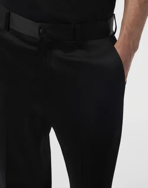 BILLIONAIRE Satin Loose Fit Trousers