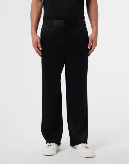 BILLIONAIRE Satin Loose Fit Trousers
