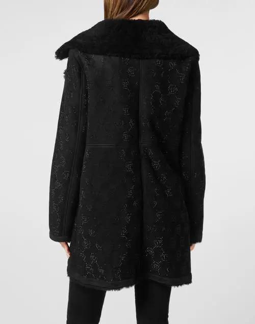 Philipp Plein Coat Monogram