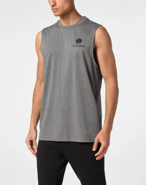 PLEIN SPORT Tank Top - Black