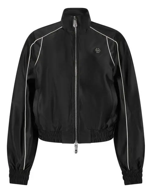 Philipp Plein Laminated Tracksuit Jacket