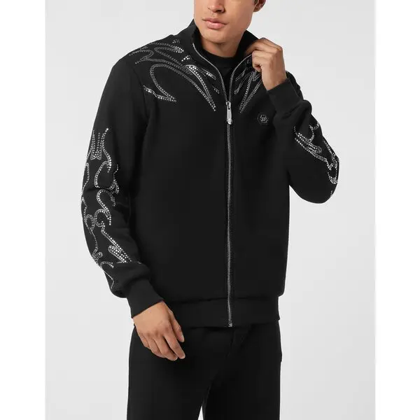 Philipp Plein Tracksuit Jacket Texas Studs