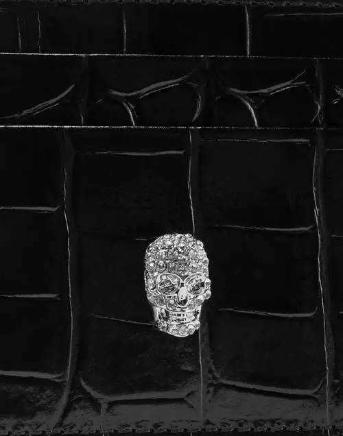 Philipp Plein Credit Cards Holder Skull