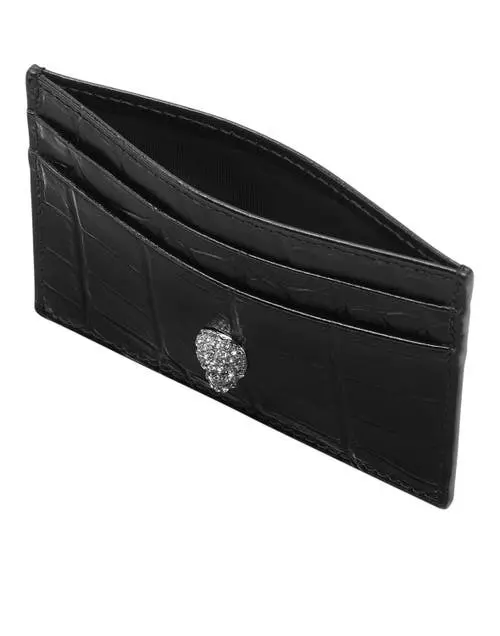 Philipp Plein Credit Cards Holder Skull