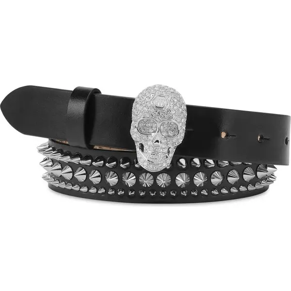 Philipp Plein Belt Skull