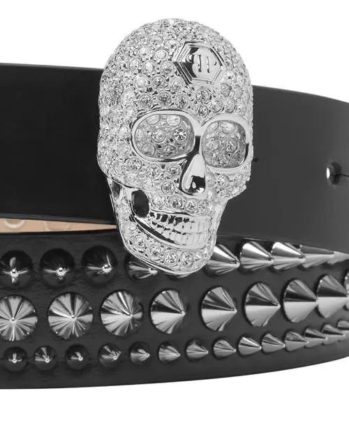 Philipp Plein Belt Skull