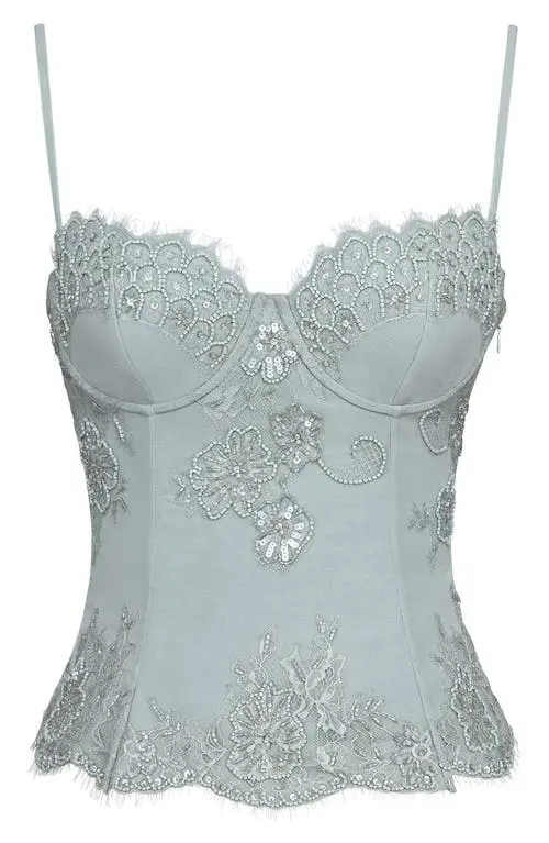 House Of Cb Soraya Embellished Georgette Top