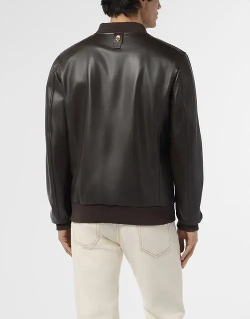 BILLIONAIRE Nappa Leather Bomber Basic