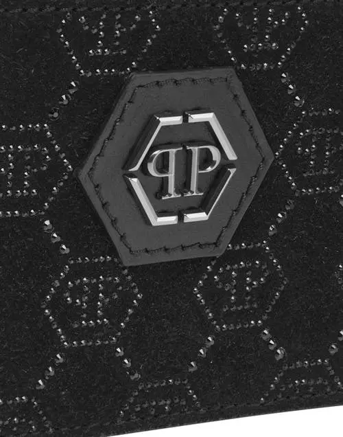 Philipp Plein Credit Cards Holder Monogram