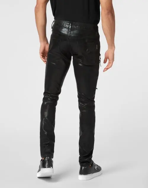 Philipp Plein Jeans Straight Cut Camouflage